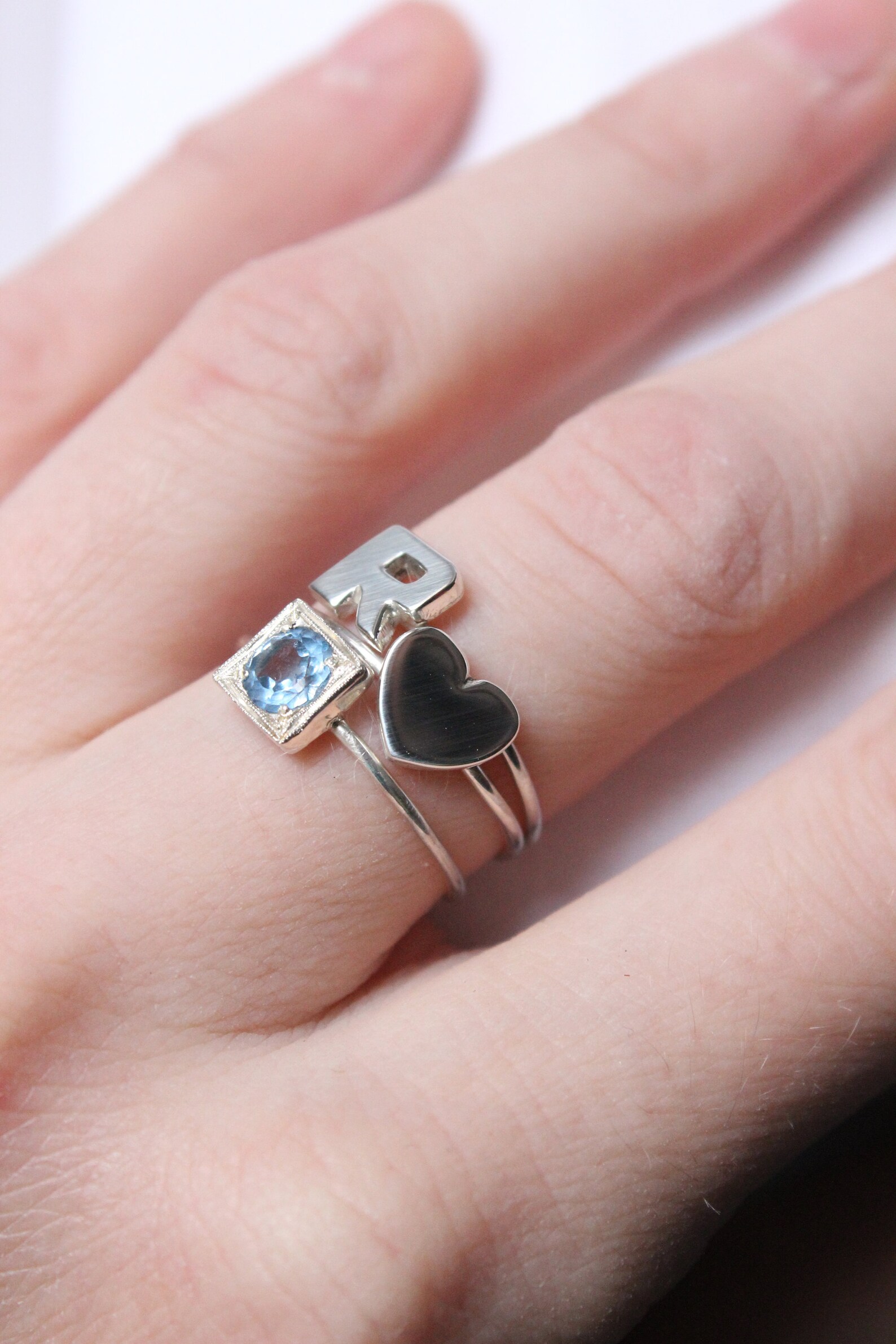 Stacking Rings Sterling Silver Made to Order Custom Ring - Etsy