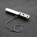 Custom Tie Bar Personalized Tie Bar Initials Tie Bar - Etsy