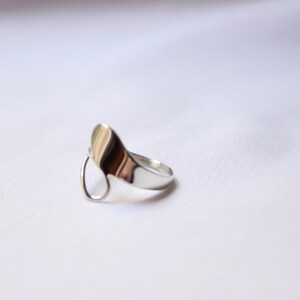 Drops Ring Smooth Ring in Sterling Silver Made to Order in - Etsy