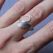 Gotas Ring With Texture Sterling Silver Made to Order in - Etsy