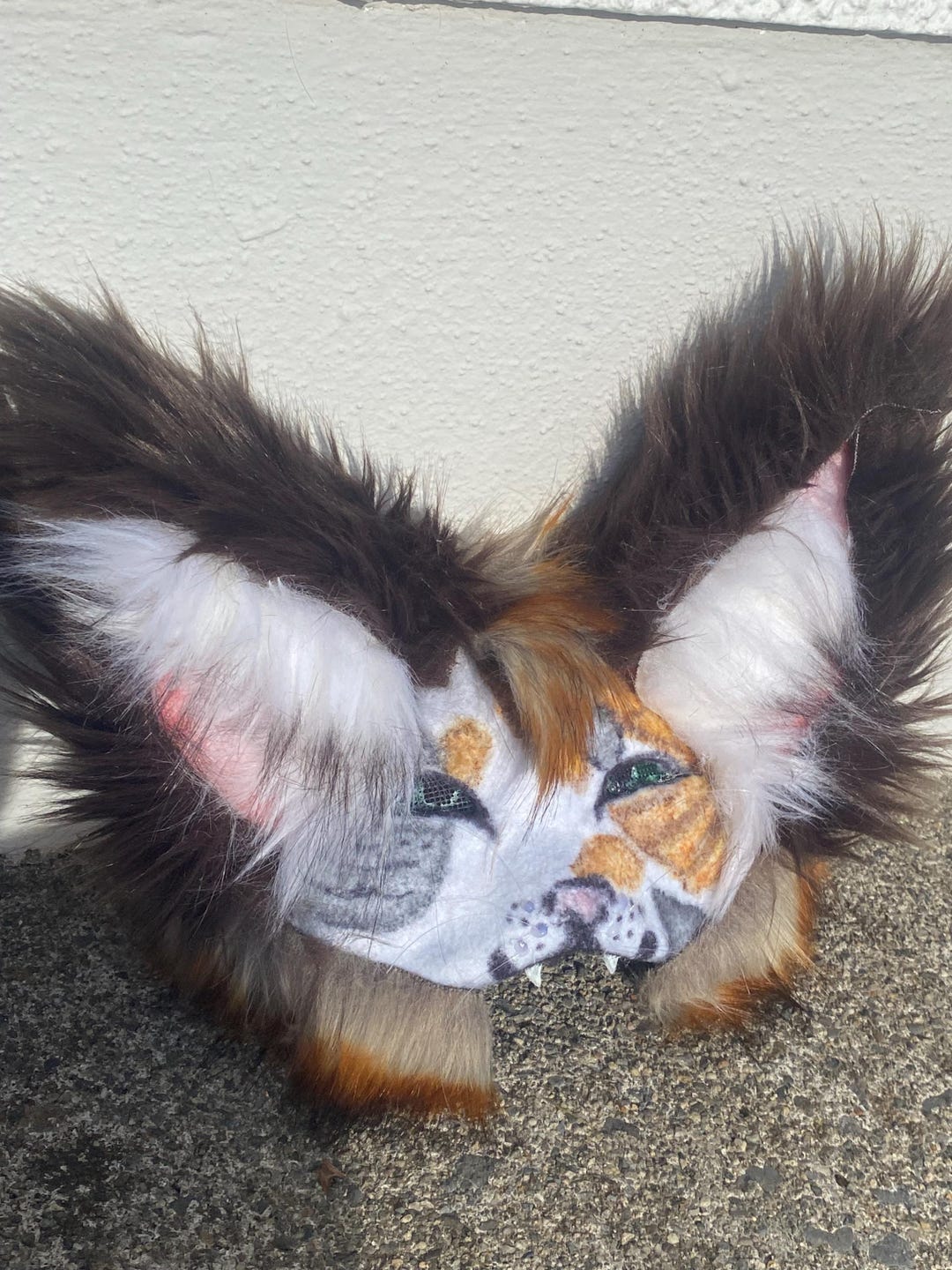 Therian/quadrobics Mask Cat/feline/kitten Mask for Alterhuman. Low ...