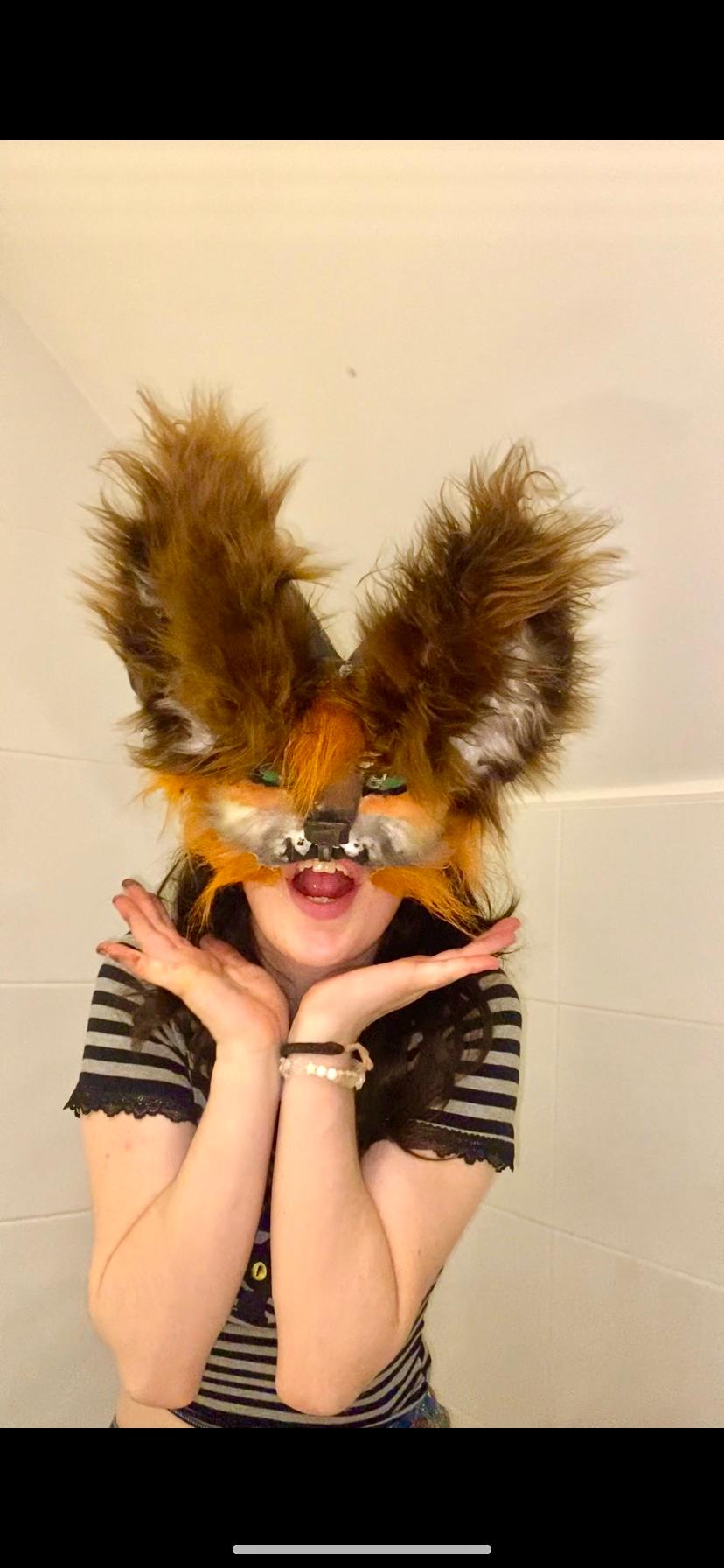 Therian/quadrobics Mask - Fox/dog/canine/wolf/cat Mask for Alterhuman ...