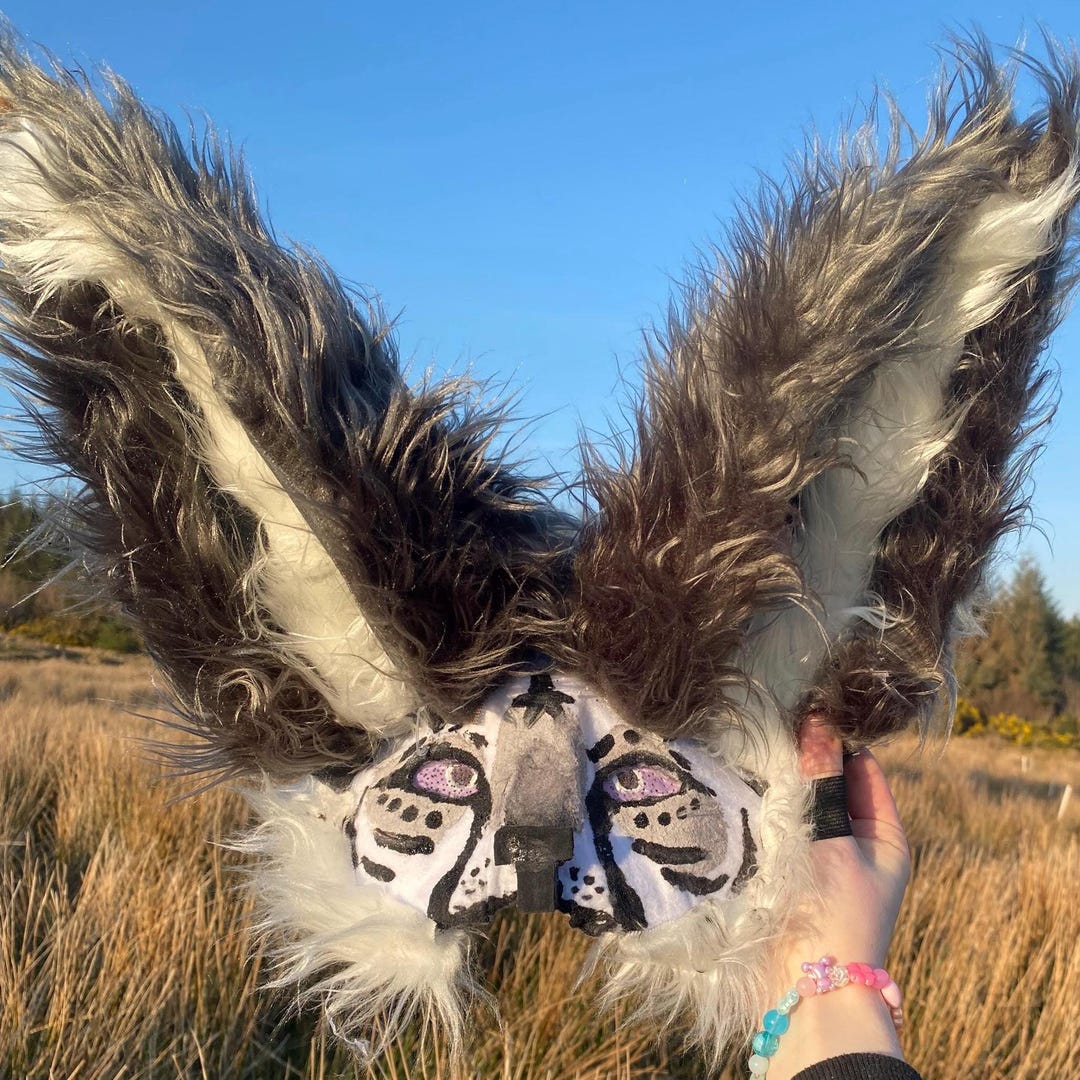 Therian/quadrobics Mask - Lynx/cat/feline/kitten Mask for Alterhuman ...