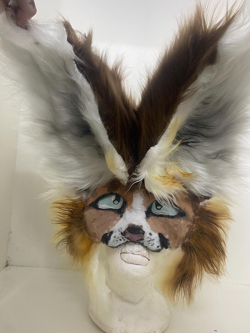 Therian Cat Mask Furred Furry Fursuit Fursona Otherkin Alterhuman Larp ...