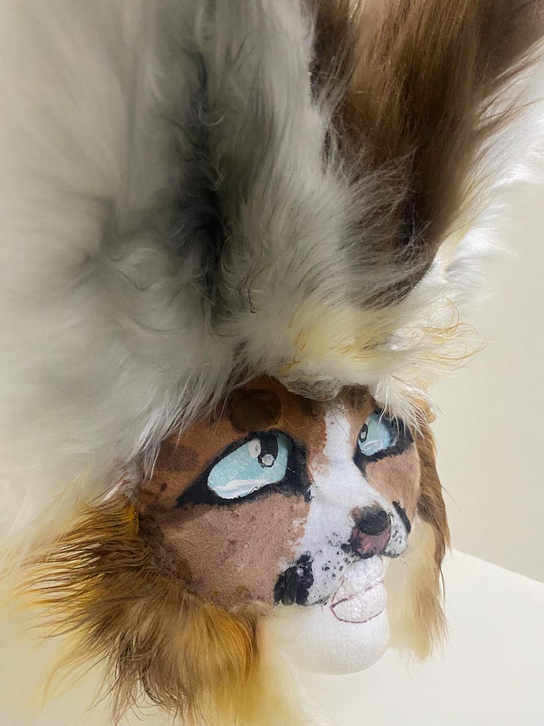 Therian Cat Mask Furred Furry Fursuit Fursona Otherkin Alterhuman Larp ...