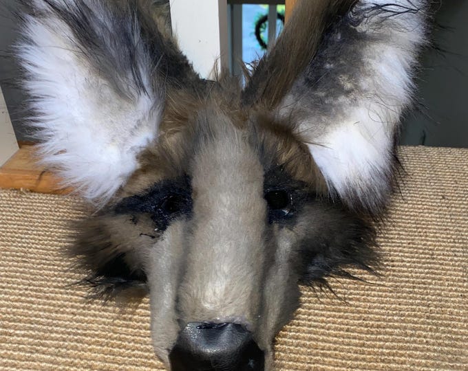 FULLY FURRED Therian Canine Wild Dog Wolf Coyote Hyena Cat Mask ...