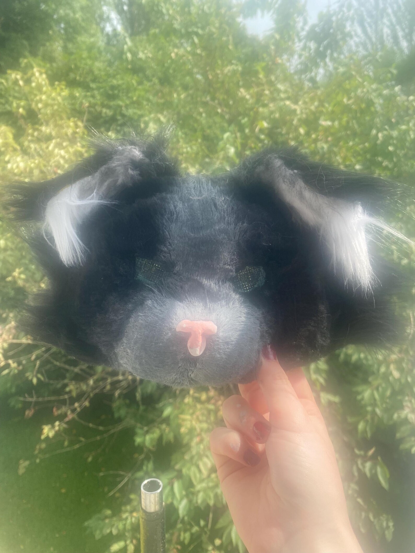 Fully Furred Therian Puppy Posable Ears Canine Dog Cat Mask Quadrobics ...