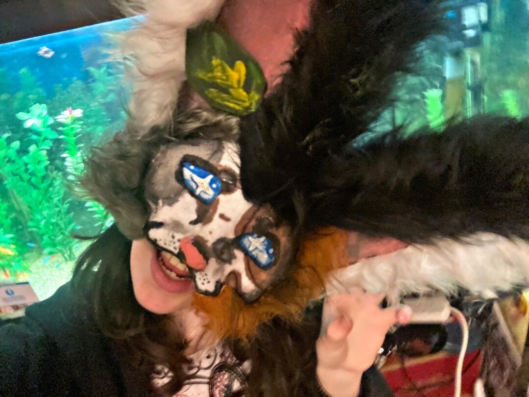 Therian/quadrobics Mask Cat/feline/kitten Mask for Alterhuman. Low ...