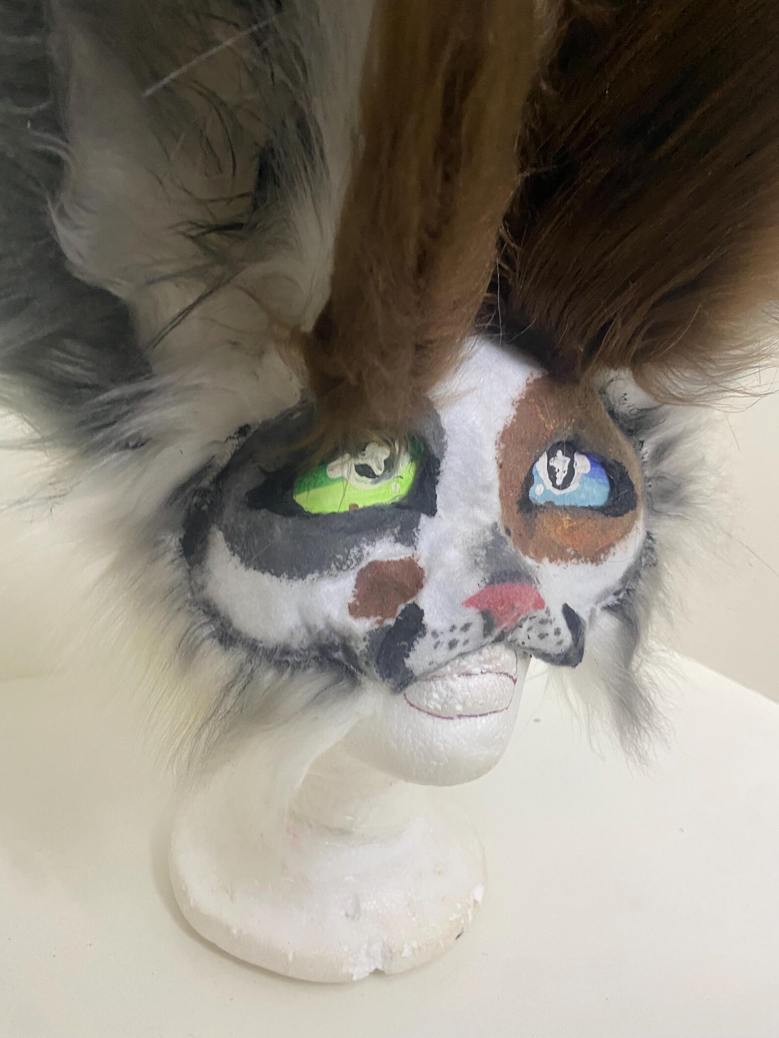 Therian Cat Mask Furred Furry Fursuit Fursona Otherkin Alterhuman Larp ...