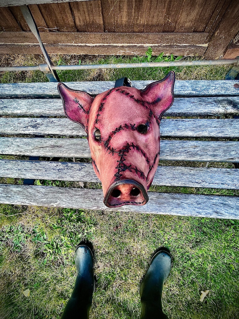 Leather Pig Mask Creepy Leatherface Mask Horror Mask - Etsy Canada