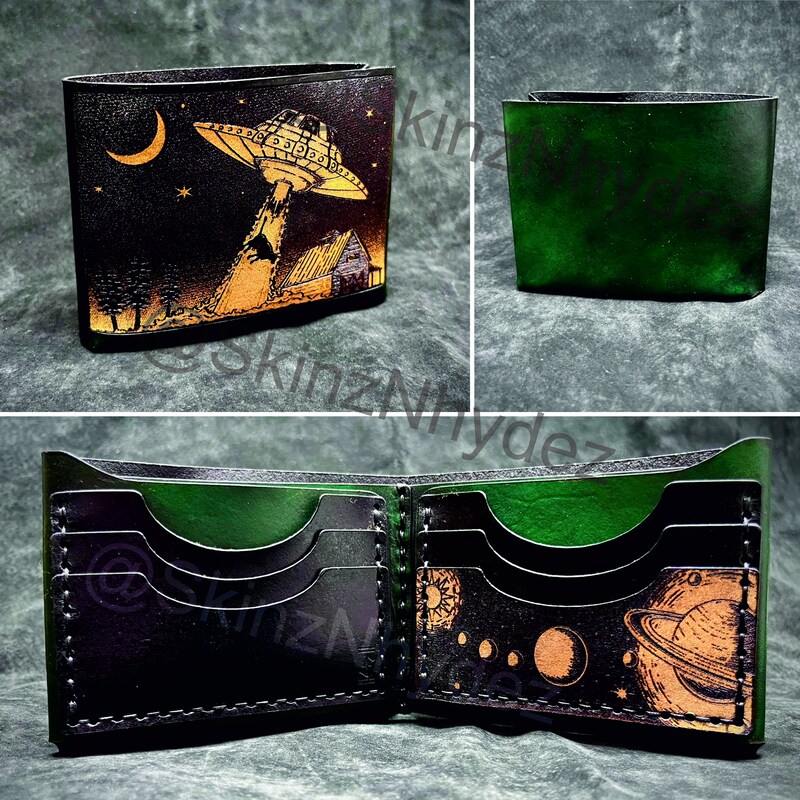 Cow Leather Wallet - Etsy