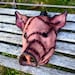 Leather Pig Mask Creepy Leatherface Mask Horror Mask Scary Mask That ...