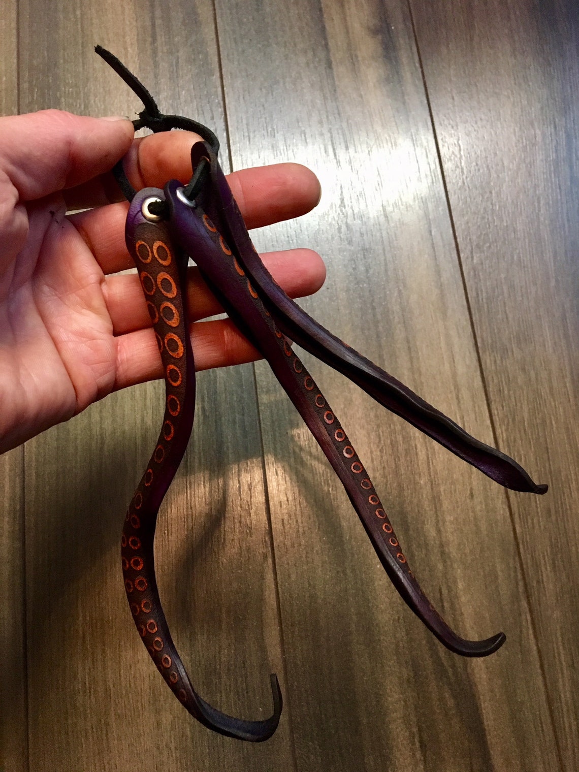 Small Leather Octopus Tentacles - Etsy