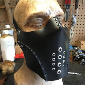 Leather Breather Mask PDF Pattern Template - Digital Leather Pattern ...