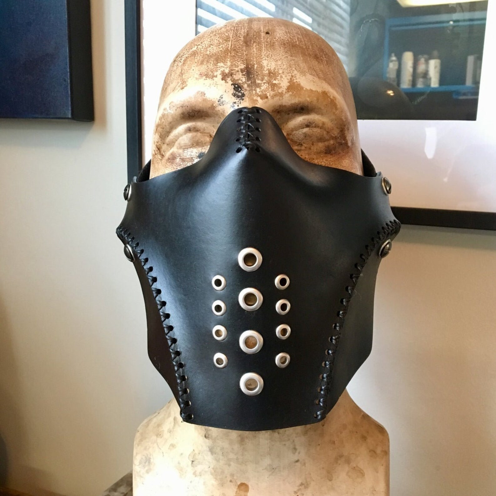 Leather Breather Mask PDF Pattern Template Digital Leather - Etsy Ireland
