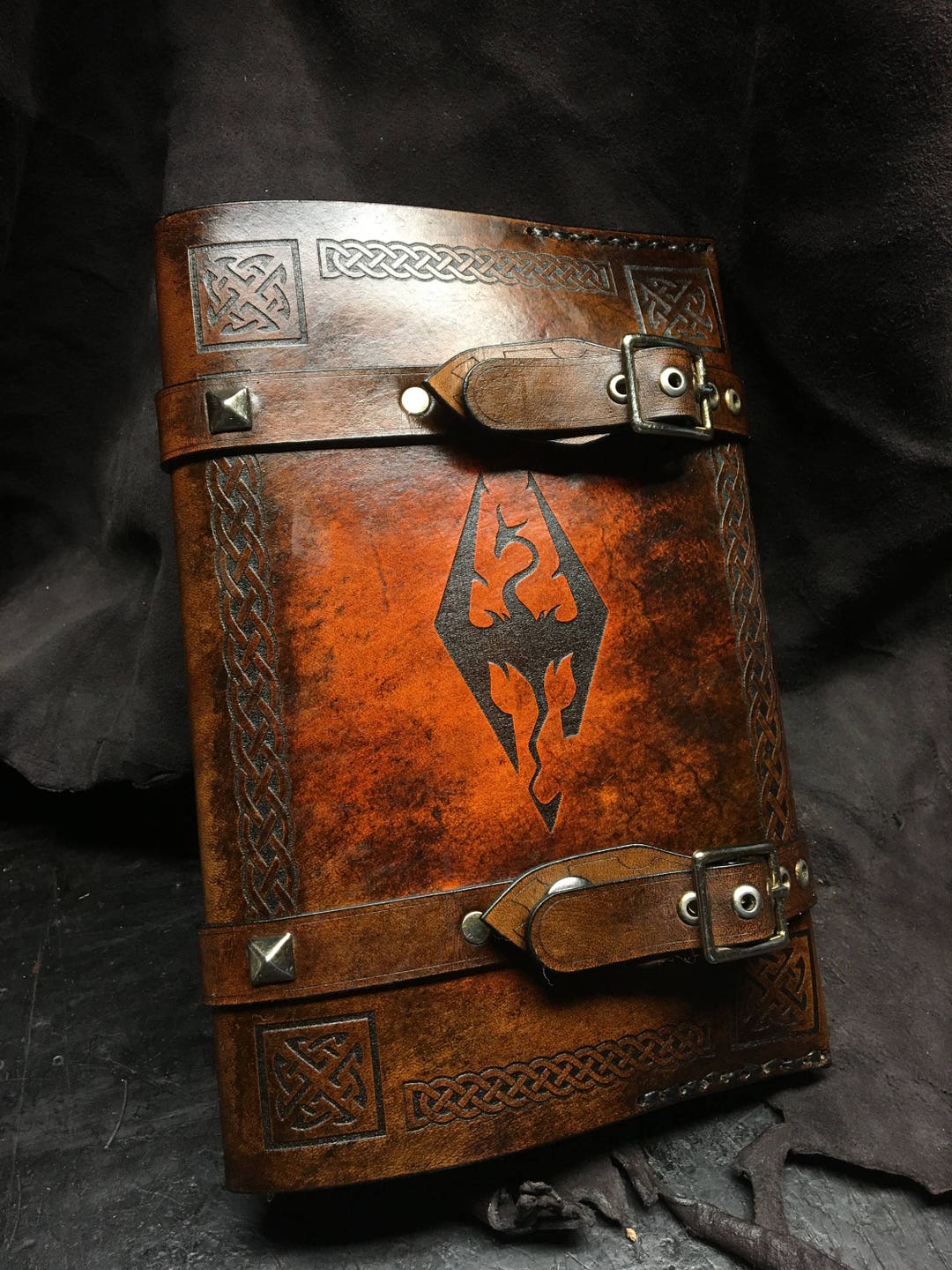 Skyrim Tome Book Cover, Journal, Day Planner, Book Cover Gamer Fanart ...