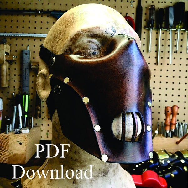 Leather Mask Pattern - Etsy