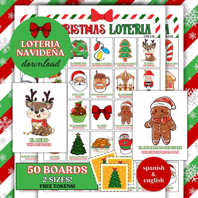 Spanish Xmas Card - Etsy