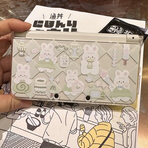DIY Matcha Dessert Bunny Case Full Model Series, Anime Cartoon Handmade ...