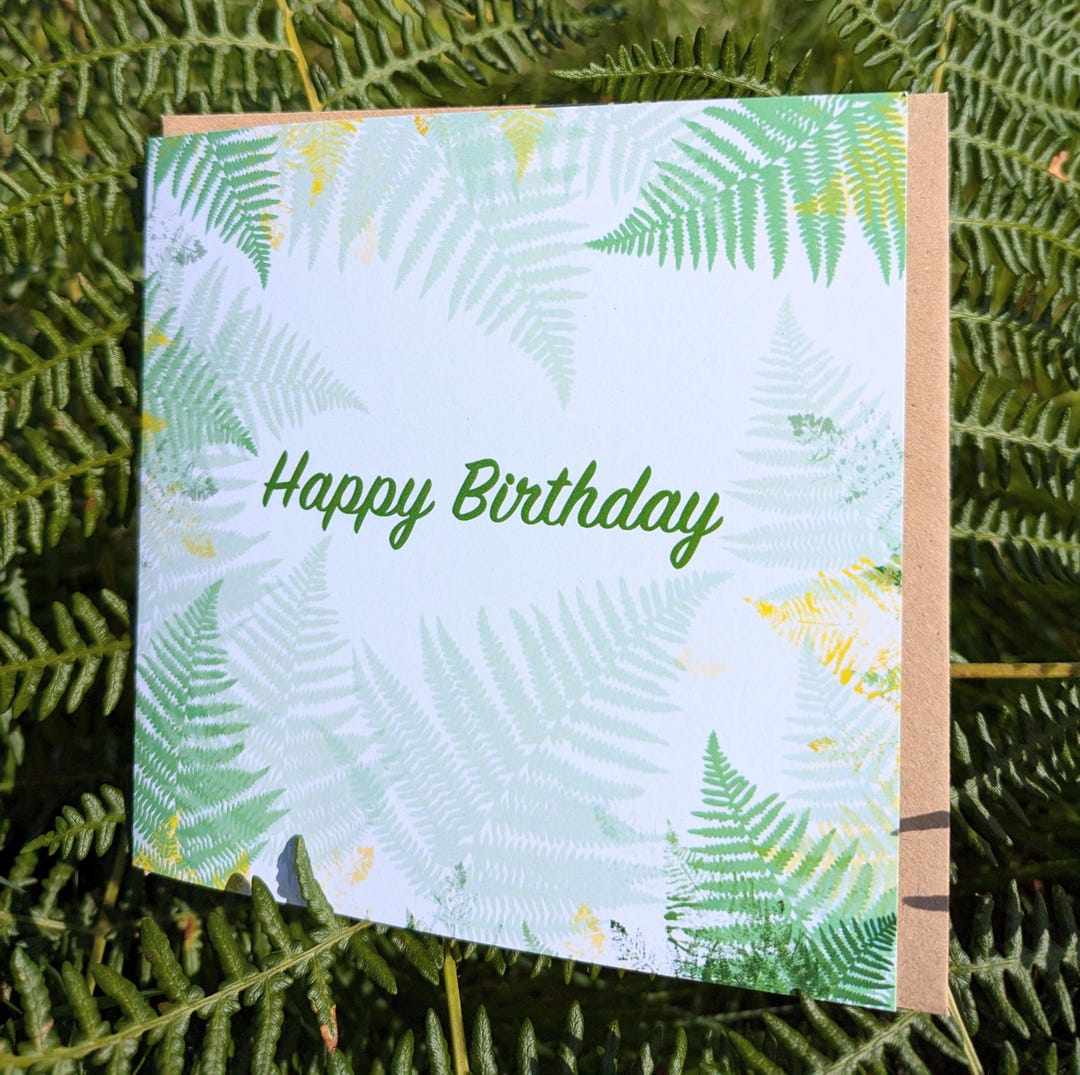 Her Birthday Card for Him Plant Happy Birthday Card for Dad Baby Boy ...