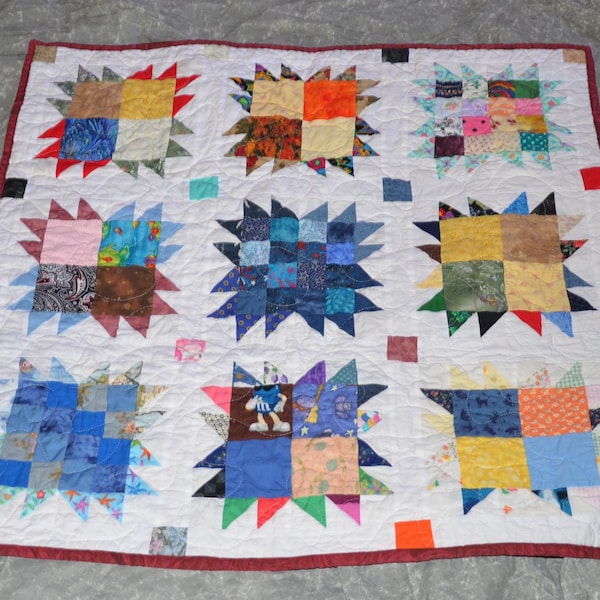 Scrappy Patchwork - Etsy