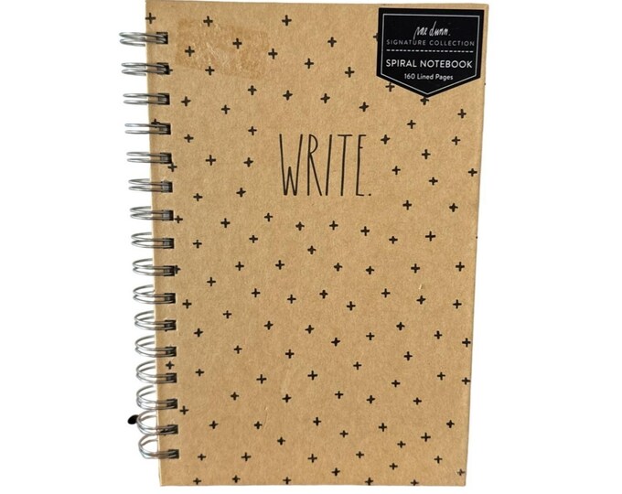 Rae Dunn Spiral Notebook - 160 Lined Pages - Write - Office Supply ...