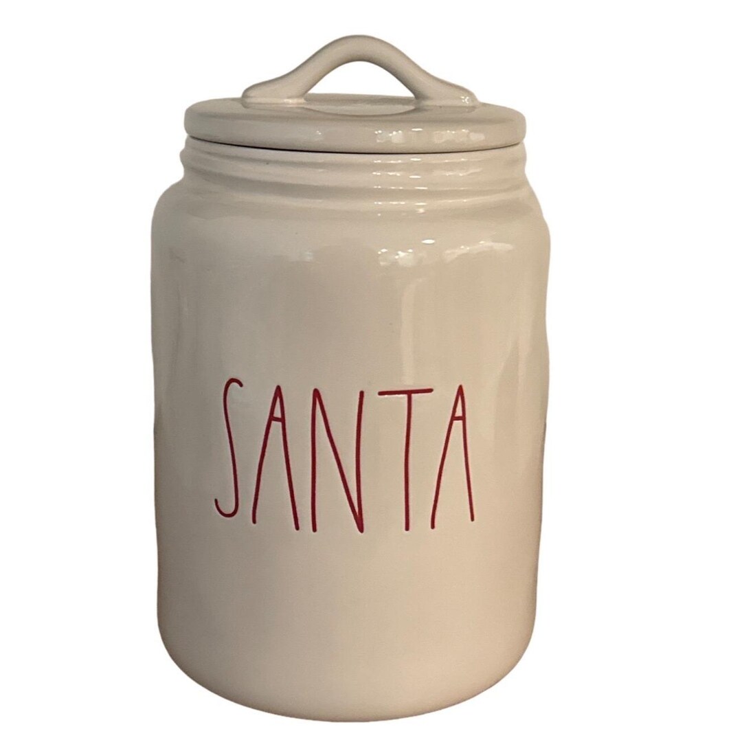 Rae Dunn Santa Canister Christmas Holiday Kitchen Home Decor New - Etsy