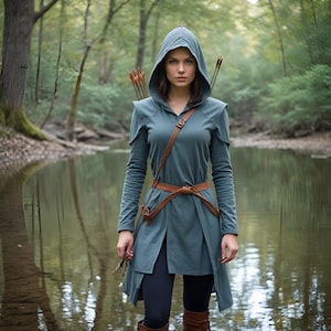 Adventurous Forest Ranger Ren Fair Costume | Women's Archery Outfit for ...