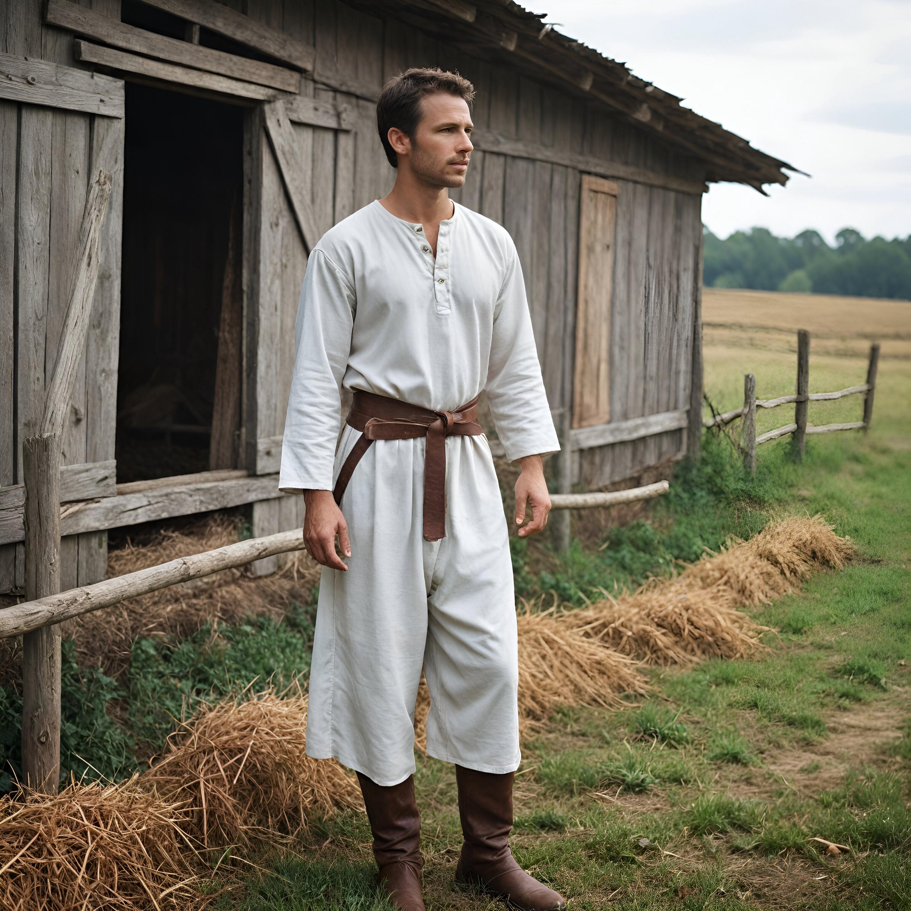 Rustic Shepherd Medieval Costume | Men's Renaissance Elegant Costume ...