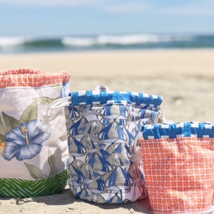 Beachcomber Bag PDF Sewing Pattern in 3 Sizes - Etsy