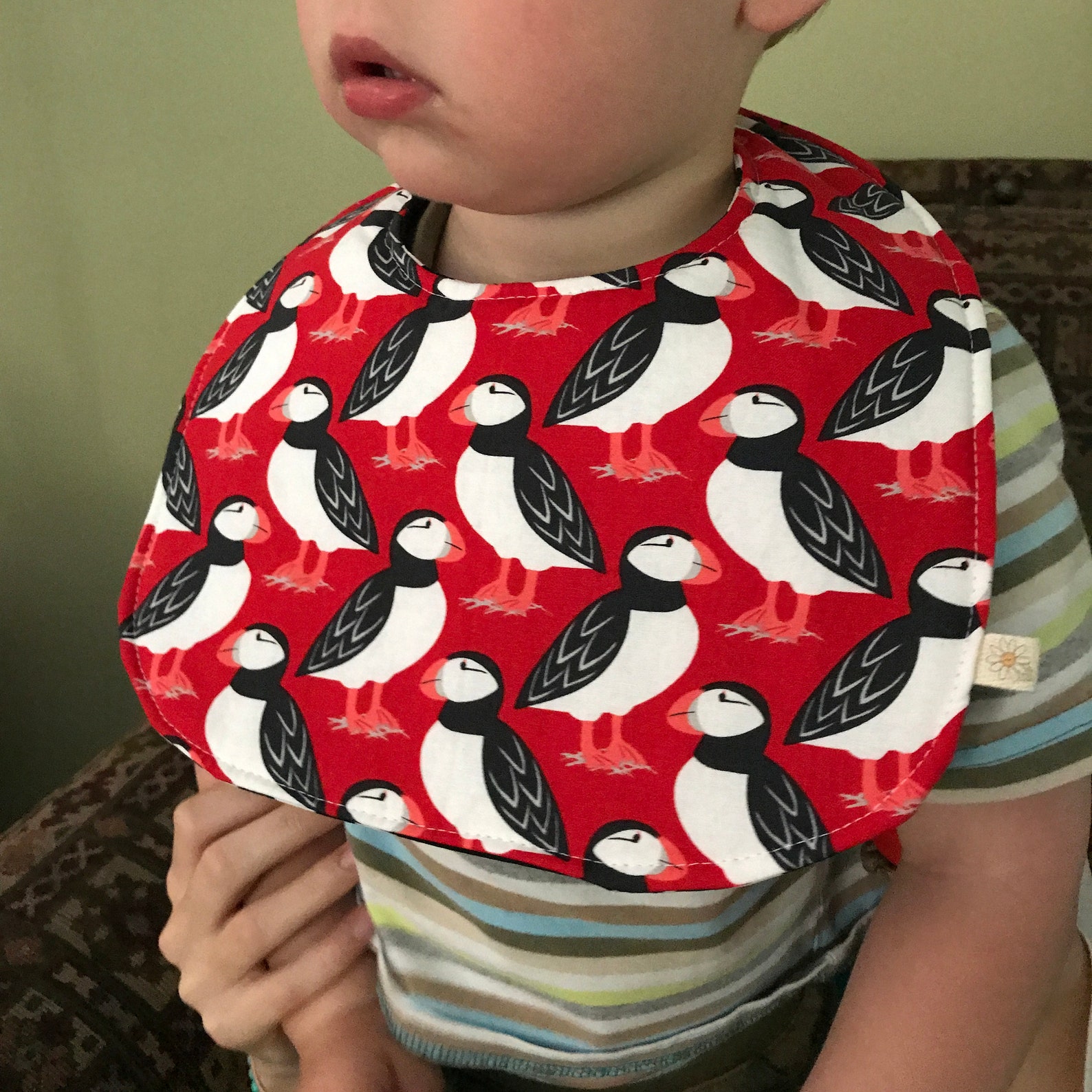 Bib Pattern Two Sizes PDF Paper Pattern Pieces and | Etsy