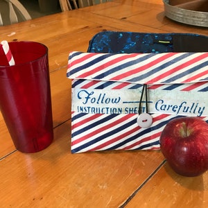 Reusable Sandwich Wrap and Snack Bag Pattern PDF Pattern Sewing Pattern ...