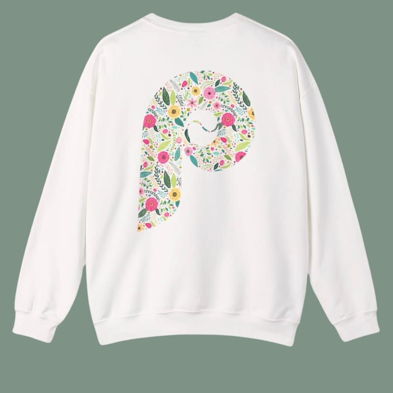Floral Phillies Svg - Etsy