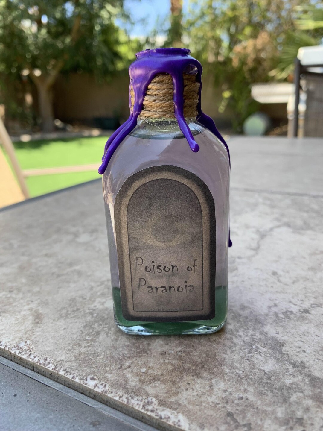 Poison of Paranoia | Color Changing Potion | Magic Potion Decor - Etsy