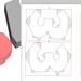Papercraft Number ”3” | SVG, PDF, DXF Files for Cutting Machines | Diy ...