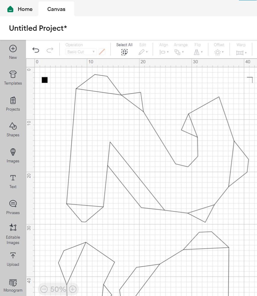 Papercraft Number ”1” | SVG, PDF, DXF Files for Cutting Machines | Diy ...