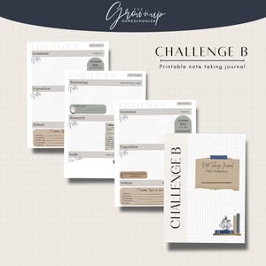 Classical Conversations Challenge B Note Taking Journal - Etsy