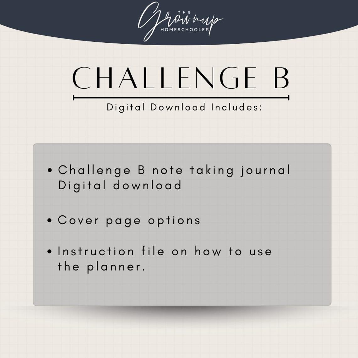 Classical Conversations Challenge B Note Taking Journal - Etsy