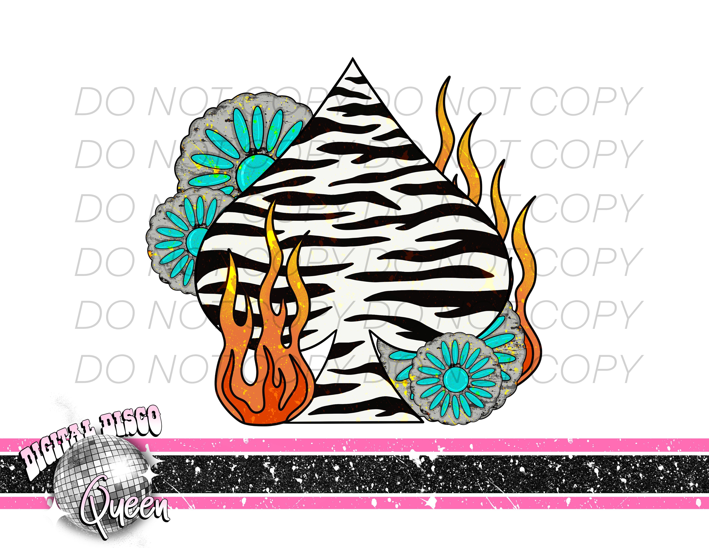 Western Spade Design | PNG | Instant Download - Etsy