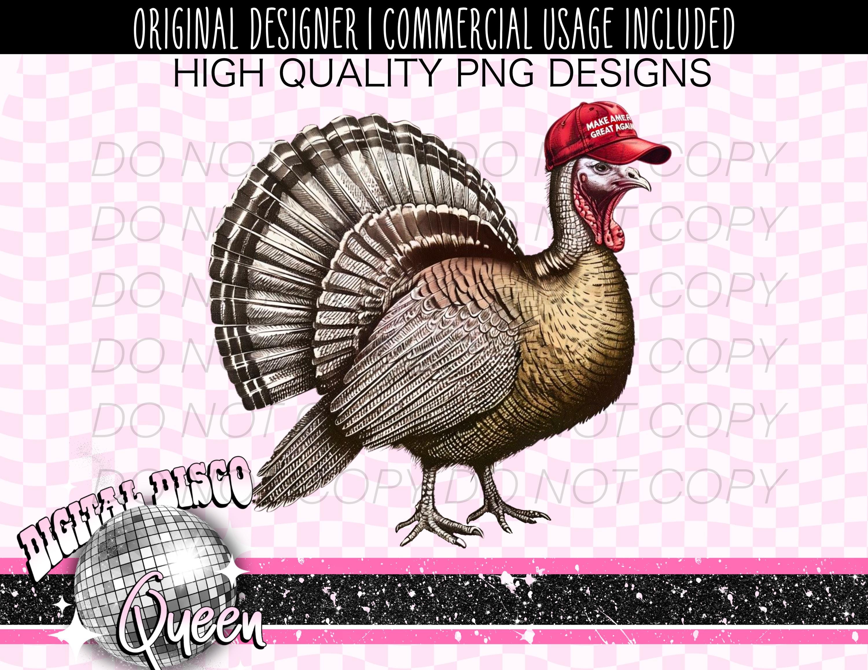 Trump Turkey PNG | Political Thanksgiving Design - Etsy