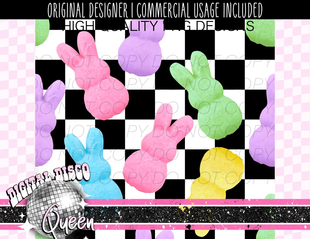 Peep Seamless Pattern | Easter 2025 Seamless - Etsy