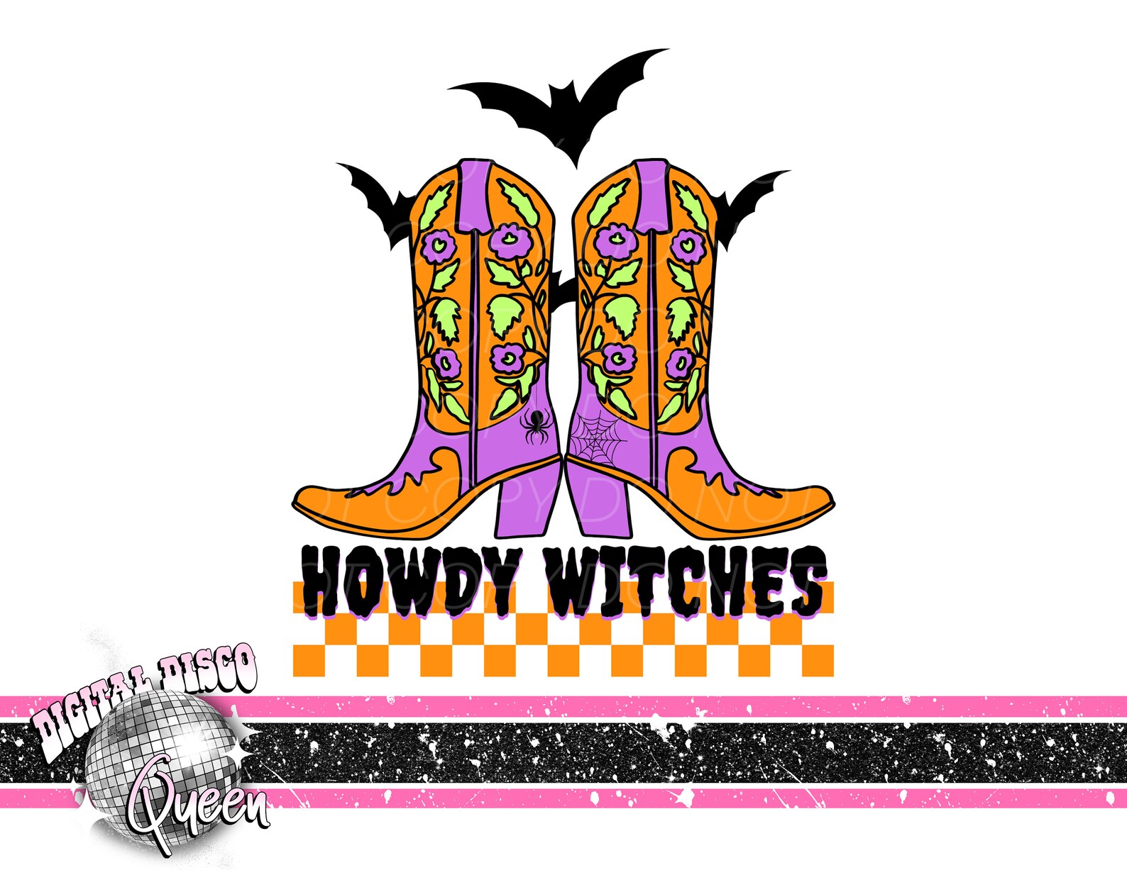 Howdy Witches Design PNG Instant Download - Etsy