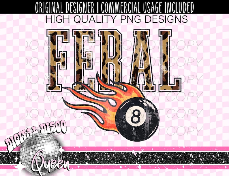 Feral PNG | Yallternative PNG - Etsy