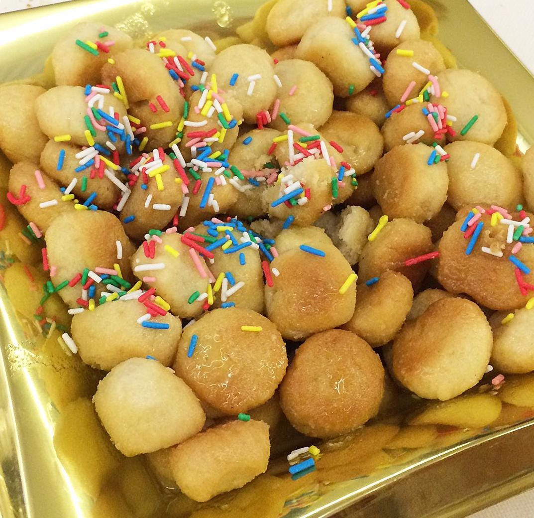 Italian Christmas Holiday Struffoli Download Digital Recipe - Etsy