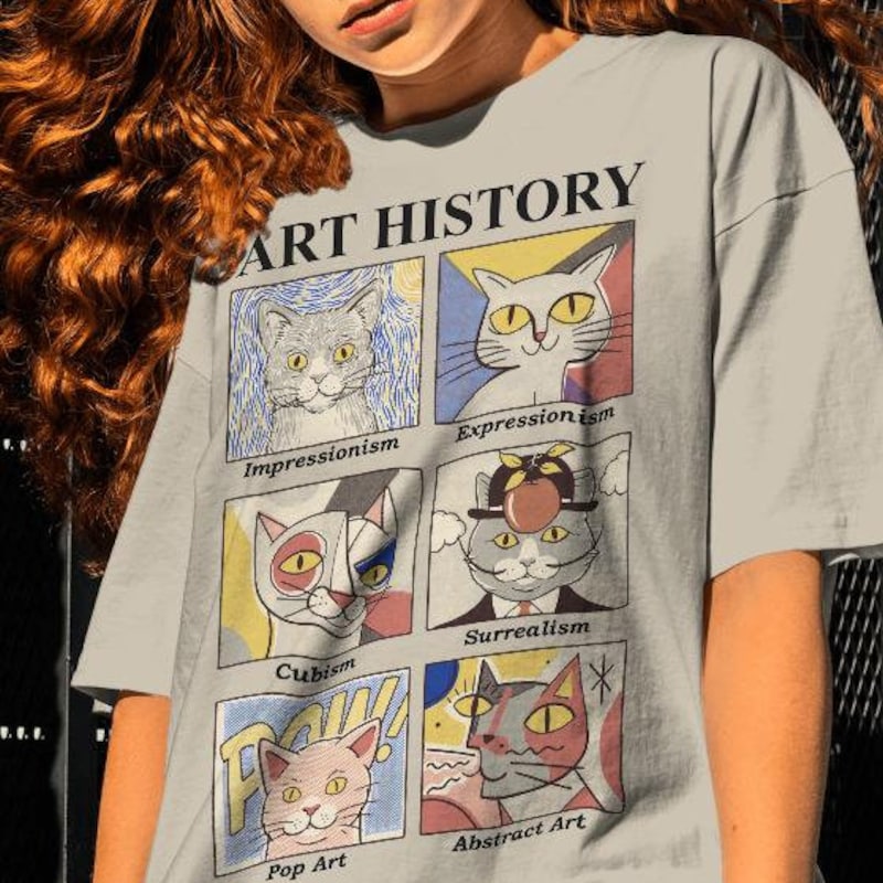 Vintage Cubism T Shirt - Etsy