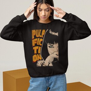 Pulp Fiction Tshirt: Vintage Movie Graphic Tee, Quentin Tarantino Film ...