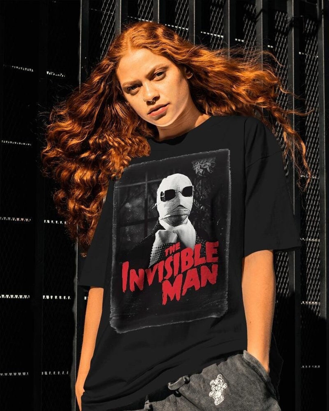 The Invisible Man Shirt: Vintage Horror Movie Tees - Etsy