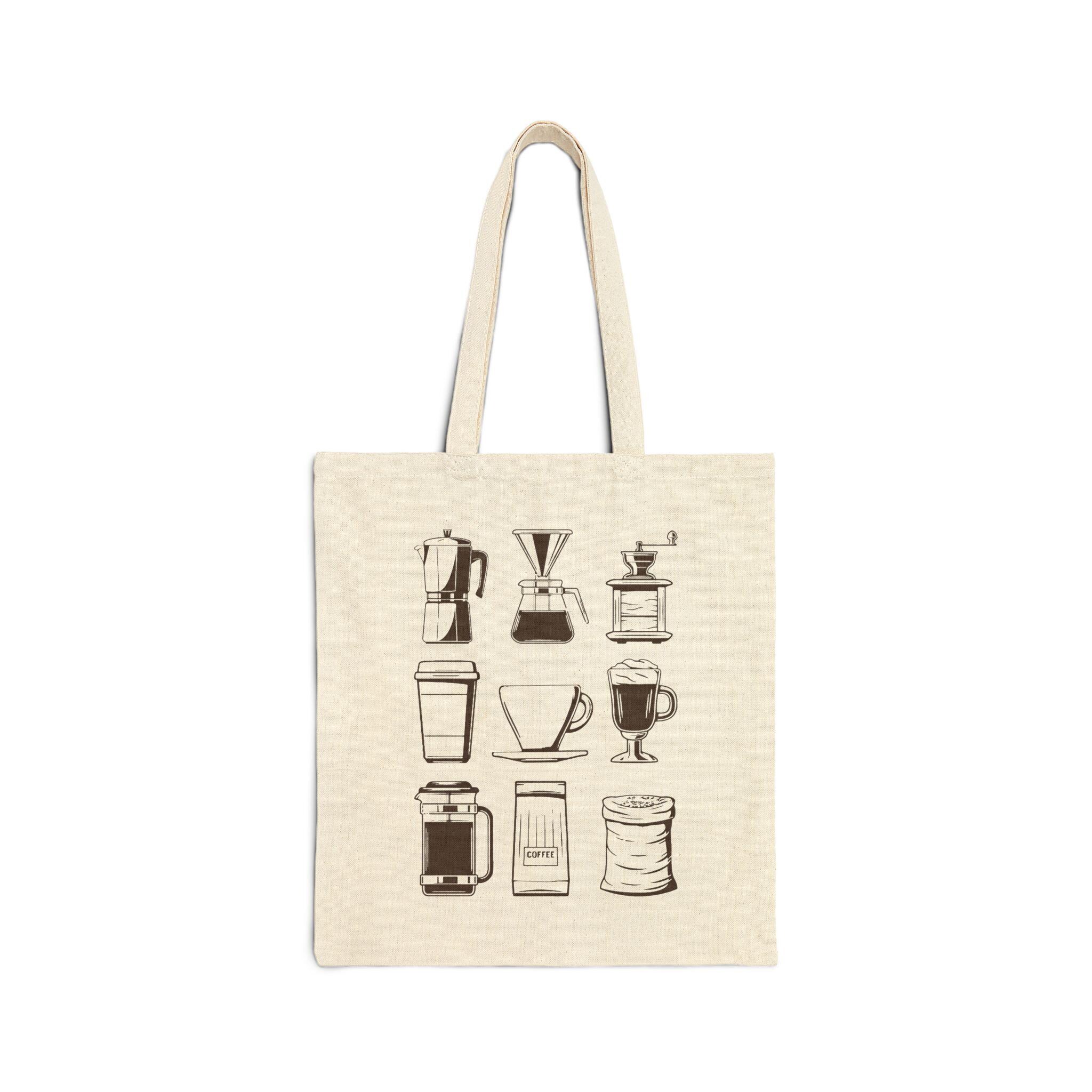 Coffee Tote Bag-aesthetic Tote Bag,cute Tote Bag,barista Tote Bag ...