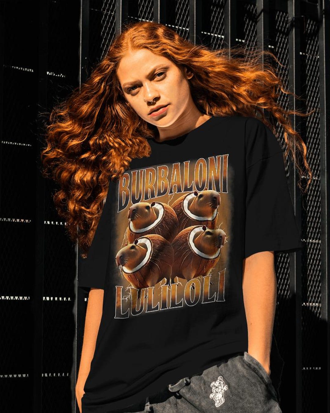 Burbaloni Luliloli Italian Brainrot Meme Shirt-italian Brainrot Animals ...