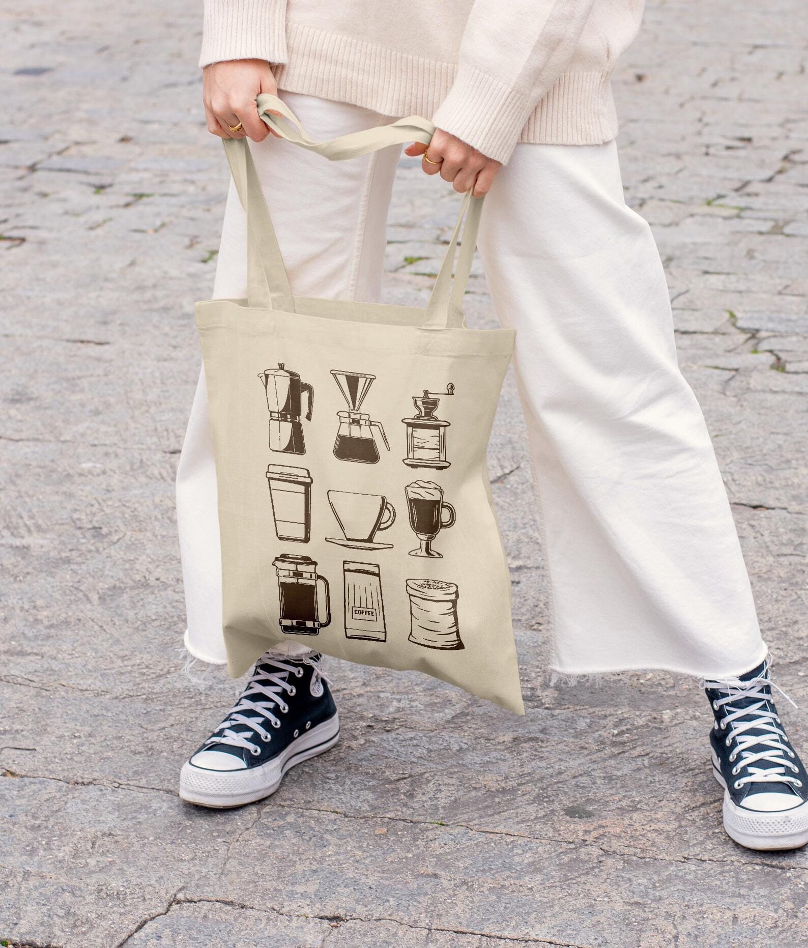 Coffee Tote Bag-aesthetic Tote Bag,cute Tote Bag,barista Tote Bag ...